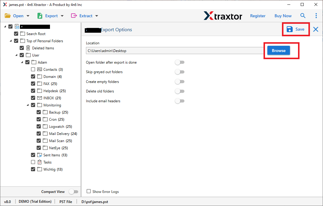 Outlook Converter Export Emails From Outlook To MBOX CSV PDF HTML Etc