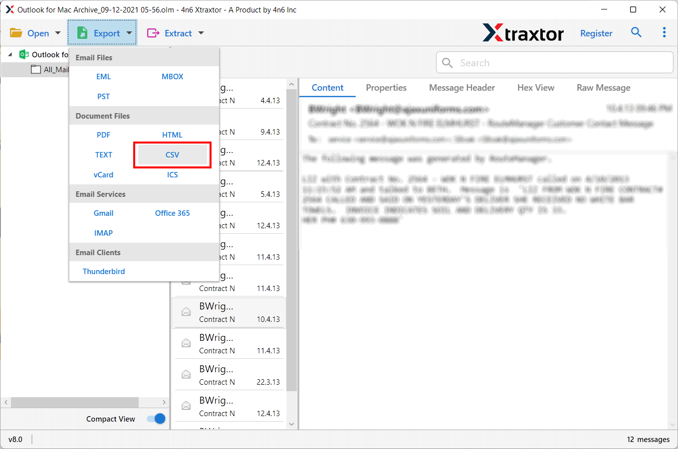 How To Convert OLM to CSV with Attachments (Top 2 Approach)