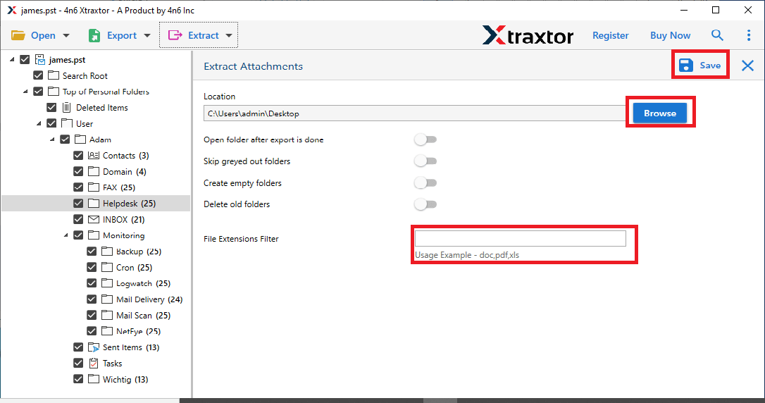 How to Extract Attachments From MSG File?