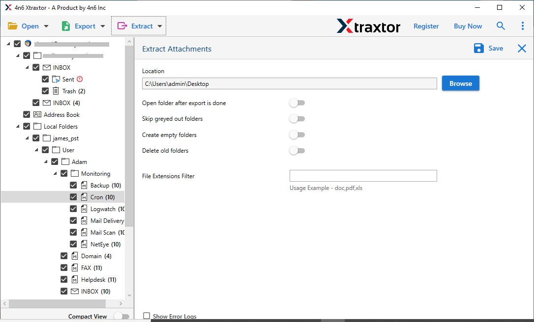 How to Extract Attachments From Windows Live Mail?