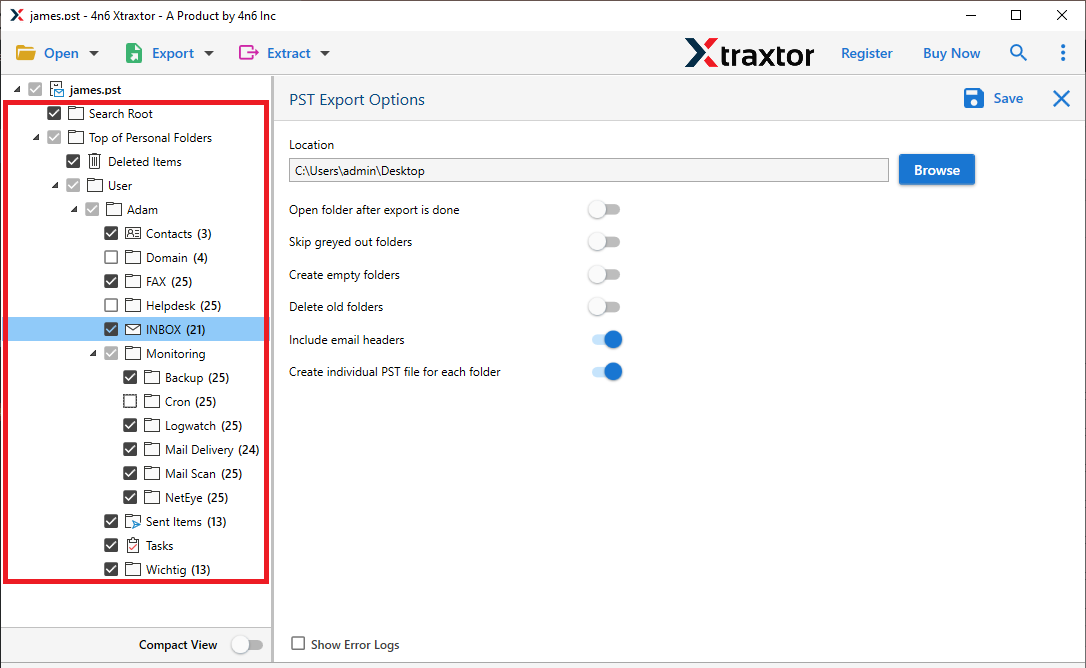 Solve "Outlook OST File Cannot Opened" Error
