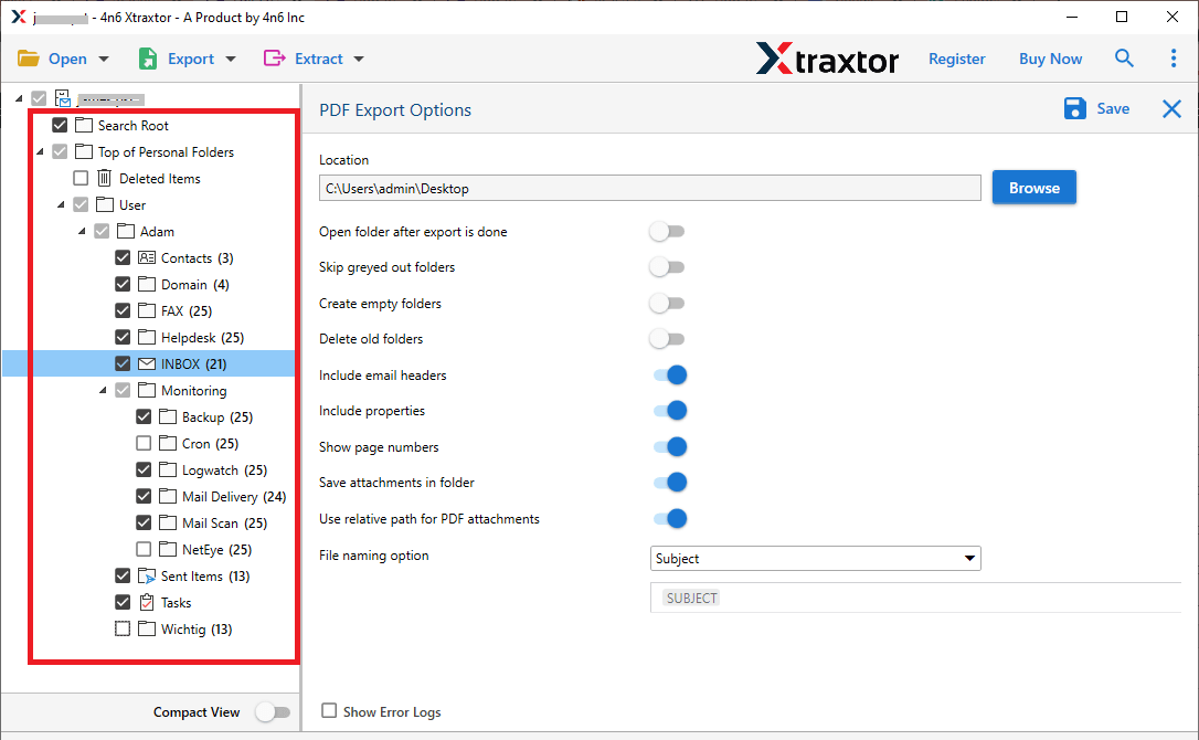 How to Export Outlook Emails to PDF Format?